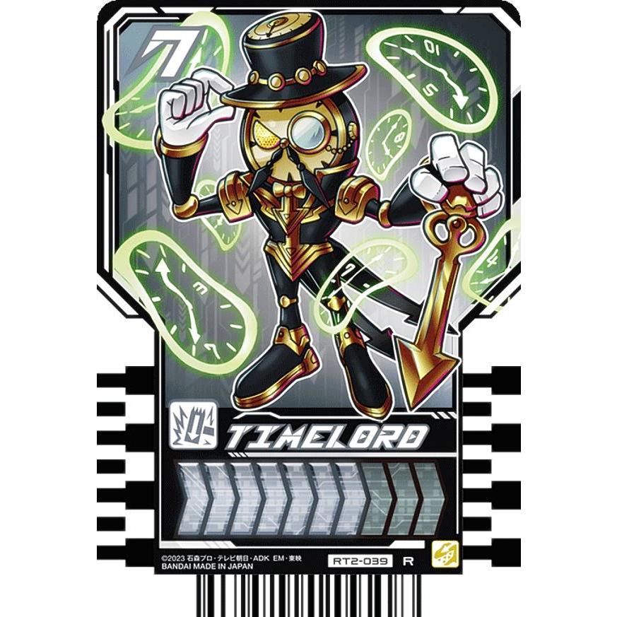 【RT2-039 TIMELORD (R レア) 】 仮面ライダーガッチャード ライドケミートレカ PHASE：02 : トレカショップ LEAD. - 通販 - Yahoo!ショッピング