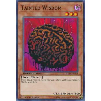 遊戯王 SBTK-EN011 悪魔の知恵 Tainted Wisdom (英語版 1st Edition ノーマル) Speed Duel ...