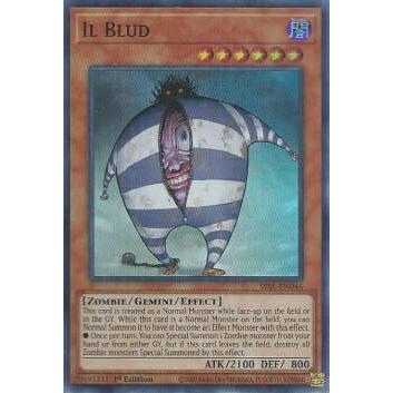 遊戯王 SESL-EN046 地獄の門番イル・ブラッド Il Blud (英語版 1st Edition スーパーレア) Secret ...