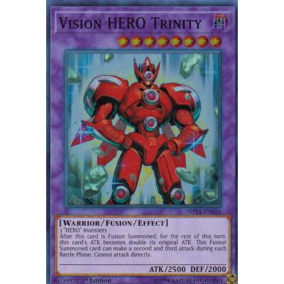 遊戯王 SHVA-EN036 V・HERO トリニティー Vision HERO Trinity (英語版 1st Edition スーパー ...