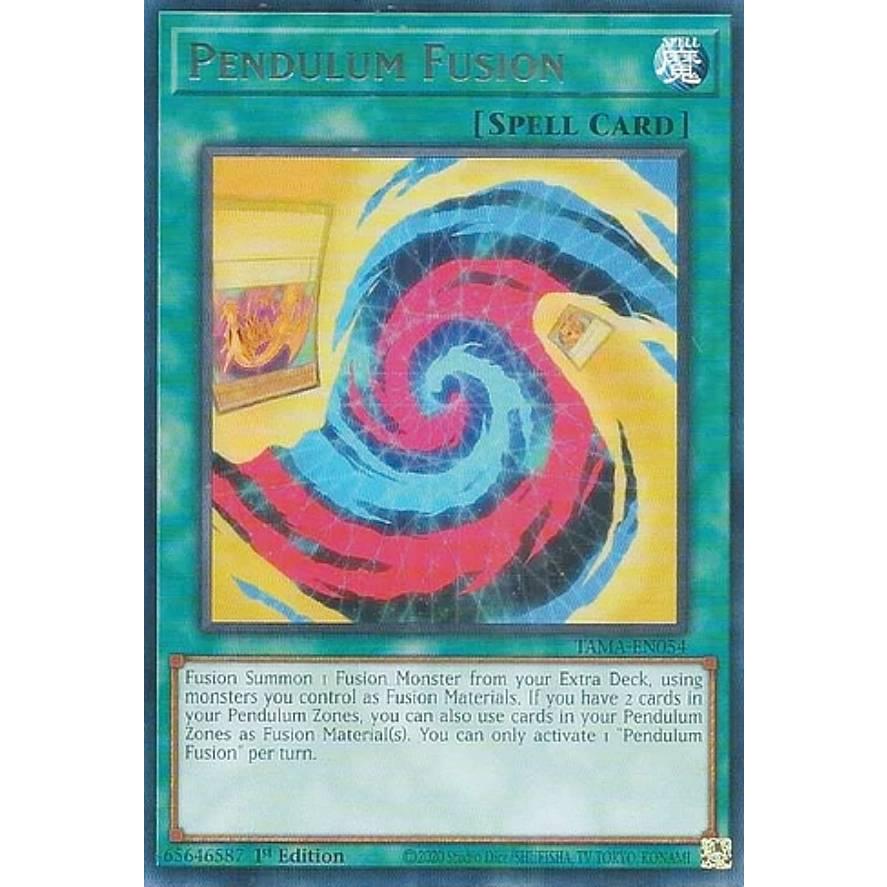 遊戯王 TAMA-EN054 ペンデュラム・フュージョン Pendulum Fusion (英語版 1st Edition レア) Tactical Masters : トレカショップ ...