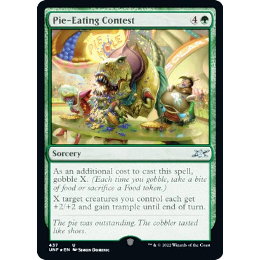 【ギャラクシー・FOIL】マジックザギャザリング UNF EN 437 Pie-Eating Contest (英語版 アンコモン ...