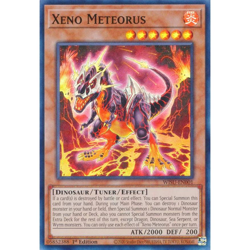 遊戯王 WISU-EN001 ゼノ・メテオロス Xeno Meteorus (英語版 1st Edition スーパーレア) Wild ...