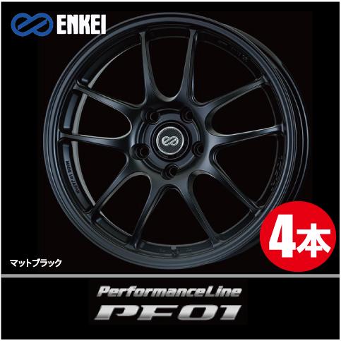 ENKEI 激安特価！ 4本価格 エンケイ パフォーマンスライン PF01 MBK 18inch 5H114.3 7.5J+45 Performance Line : オールドギア奈良市内店 ...