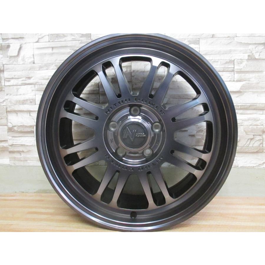 NITRO POWER 即納 新品展示品 4本 M16 ASSAULT 17インチ 5H114.3 7J+42 デリカD:5 ハリアー RAV4 エクストレイル ナイトロパワー アサルト ...