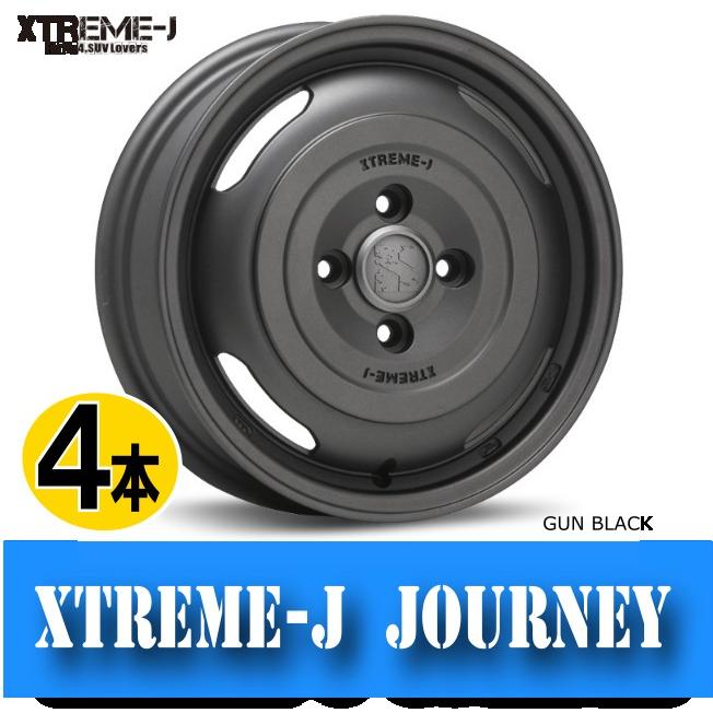 MLJ 条件付送料無料 4本価格 Xtreme-J JOURNEY GBK 14inch 4H100 4.5J+43 エクストリームJ ジャーニー : オールドギア奈良市内店 ヤフー店 ...