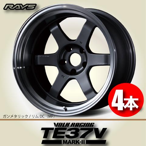 RAYS 納期確認必須 4本価格 レイズ ボルクレーシング TE37V MARK-II MFカラー 18inch 5H114.3 11J-7 VOLK RACING : オールドギア奈良市内店 ...
