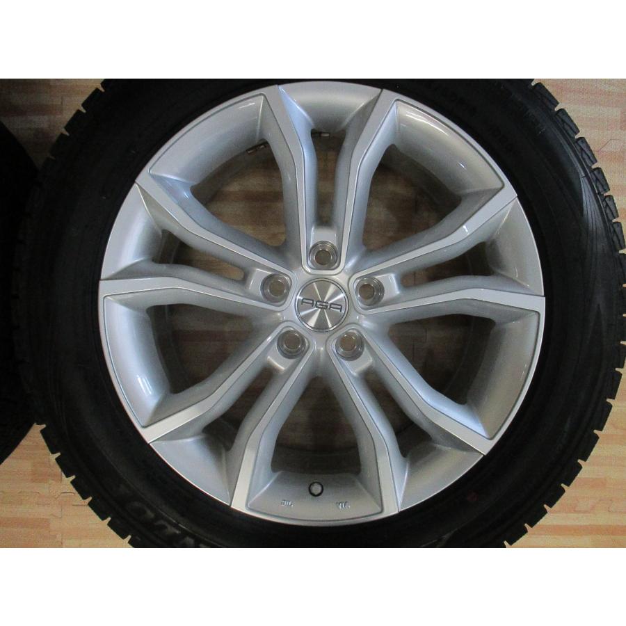 RAV4 即納 極上 スタッドレス AGA 18インチ 5H114.3 7.5J+38 2022年製 超深溝 225/60R18 WINTERMAXX SJ8+ ハリアー レクサスNX トヨタ ...