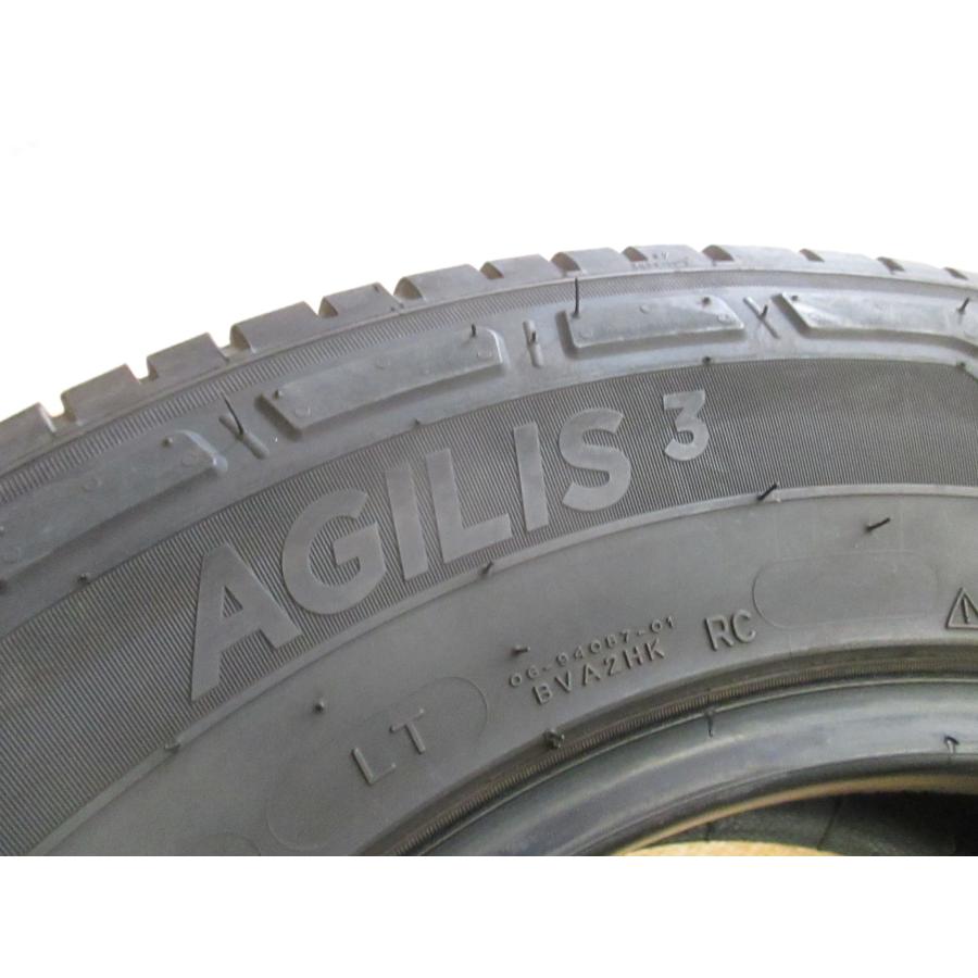 AGILIS 即納 状態良 4本 2021年製 195/80R15C 108/106S 8PR ミシュラン AGILIS3 バンタイヤ 195/80-15 MICHELIN アジリス3 ...