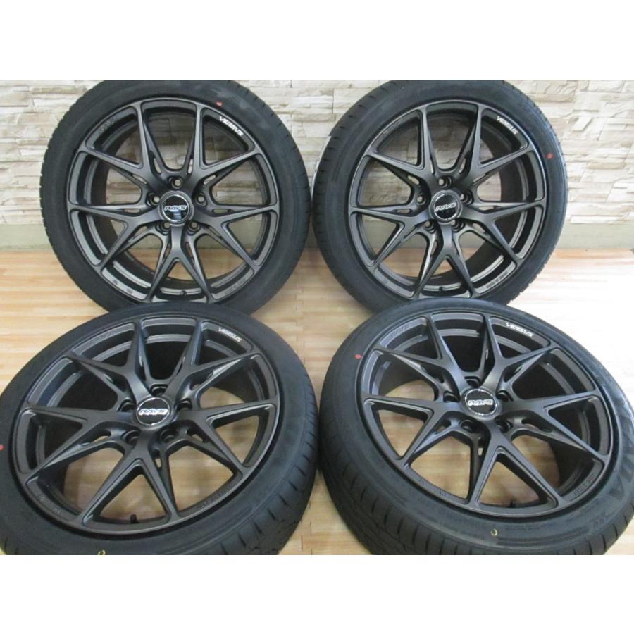 RAYS 即納 新品 VERSUS VV21S 18インチ 5H114.3 8J+45 2023年製 225/45R18 輸入タイヤ クラウン ノア エスティマ レヴォーグ レイズ APJ ...