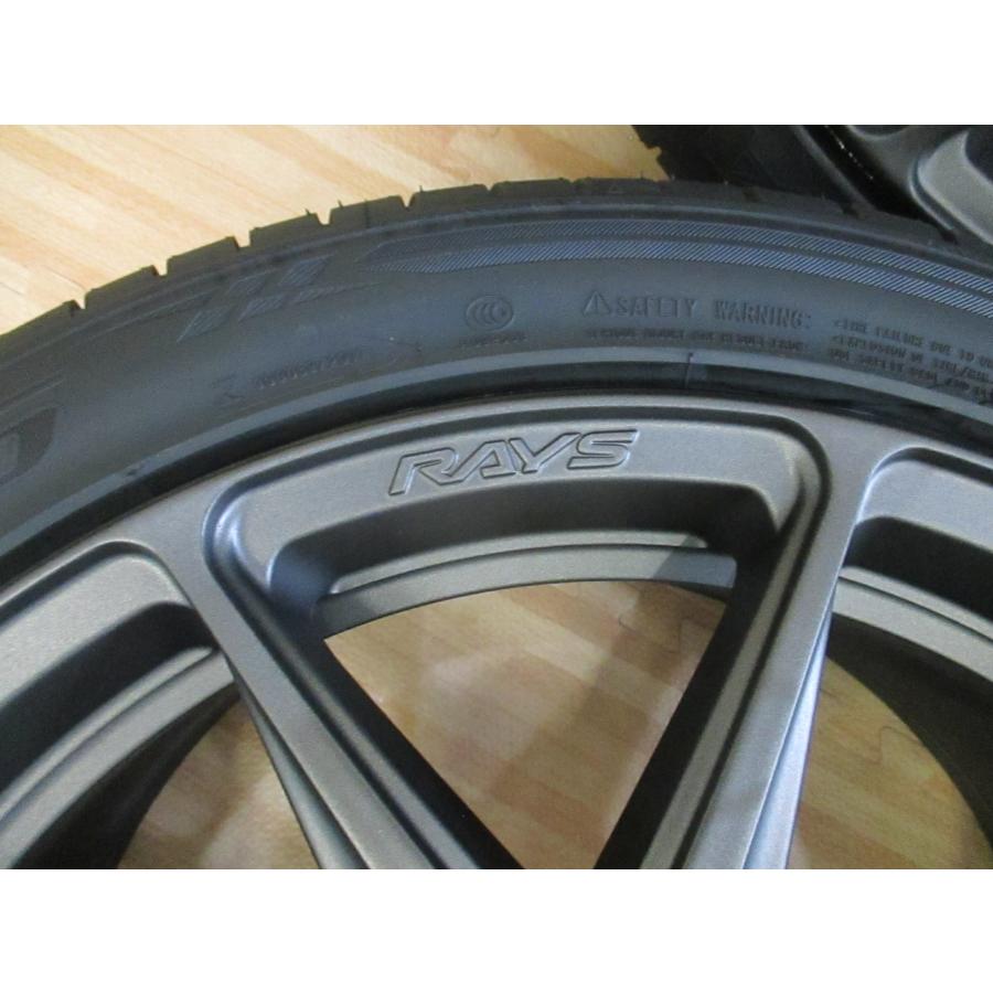 RAYS 即納 新品 VERSUS VV21S 18インチ 5H114.3 8J+45 2023年製 225/45R18 輸入タイヤ クラウン ノア エスティマ レヴォーグ レイズ APJ ...