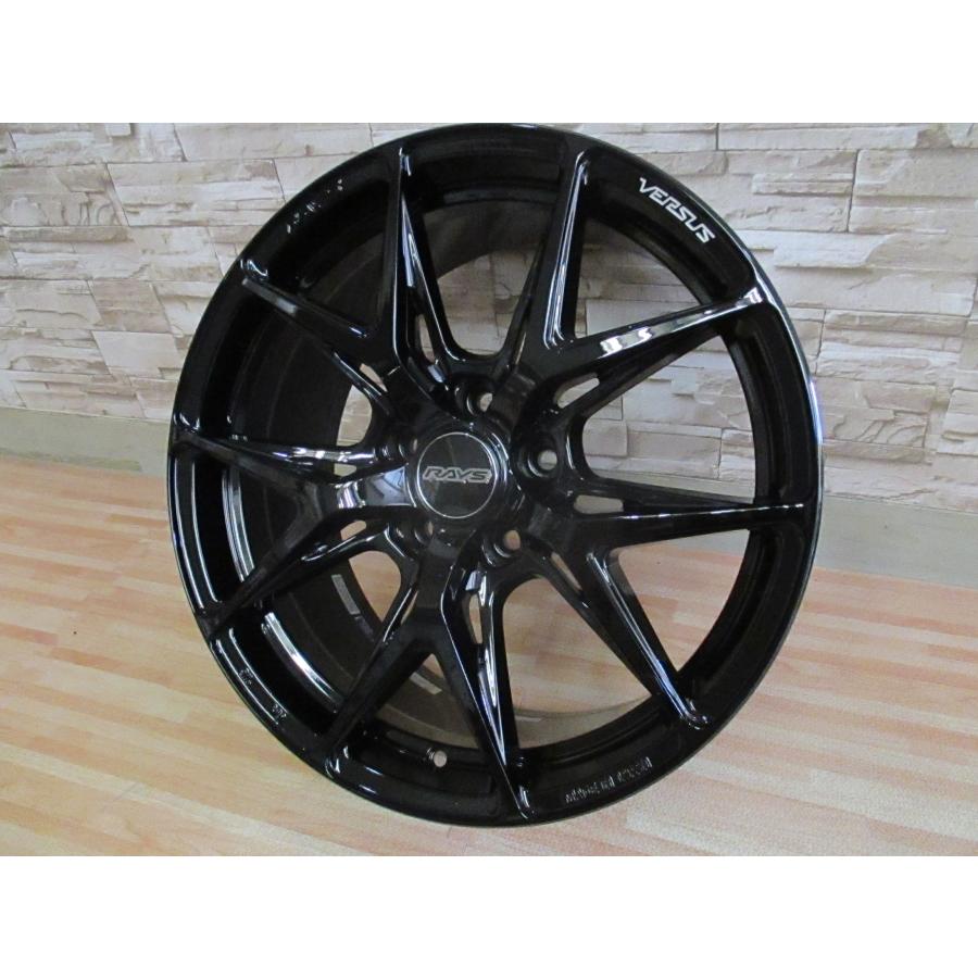 RAYS 即納 特注色！ブラック 4本 レイズ ベルサス VV21S 18インチ 5H114.3 8J+45 BNJカラー日本製 VERSUS メーカー正規塗装 数量限定 : オールドギア奈良 ...
