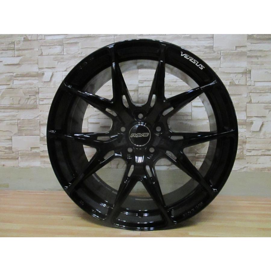 即納 特注色！ブラック 4本 レイズ ベルサス VV21S 19インチ 5H114.3 8.5J+36 BNJカラー日本製 RAYS VERSUS メーカー正規塗装 数量限定 : zk ...
