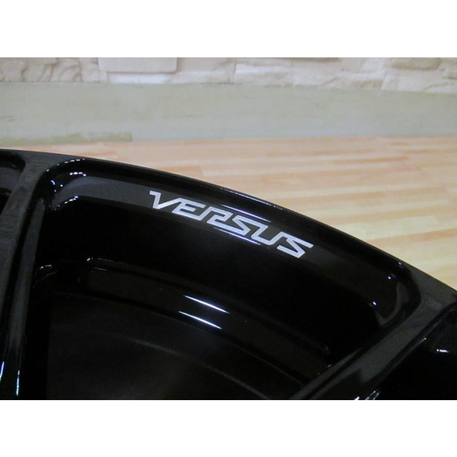 即納 特注色！ブラック 4本 レイズ ベルサス VV21S 19インチ 5H114.3 8.5J+36 BNJカラー日本製 RAYS VERSUS メーカー正規塗装 数量限定 : zk ...