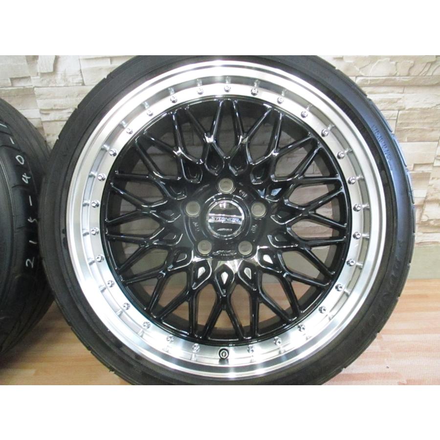 共豊 即納 未使用 シュタイナー FTX 18インチ 5H114.3 7.5J+53 黒 中古 215/40R18 DUNLOP ノア ヴォクシー アイシス プレマシー アクセラ : オールド ...