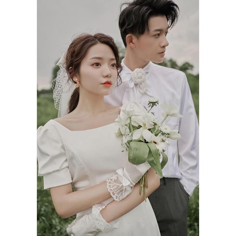 ウェディングドレス 白 ウェディングドレス 大きいサイズ 3L 4L ウェディングドレス 袖あり 半袖 シンプル ウエディングドレス :1624S010:Leap・リープ - 通販 ...