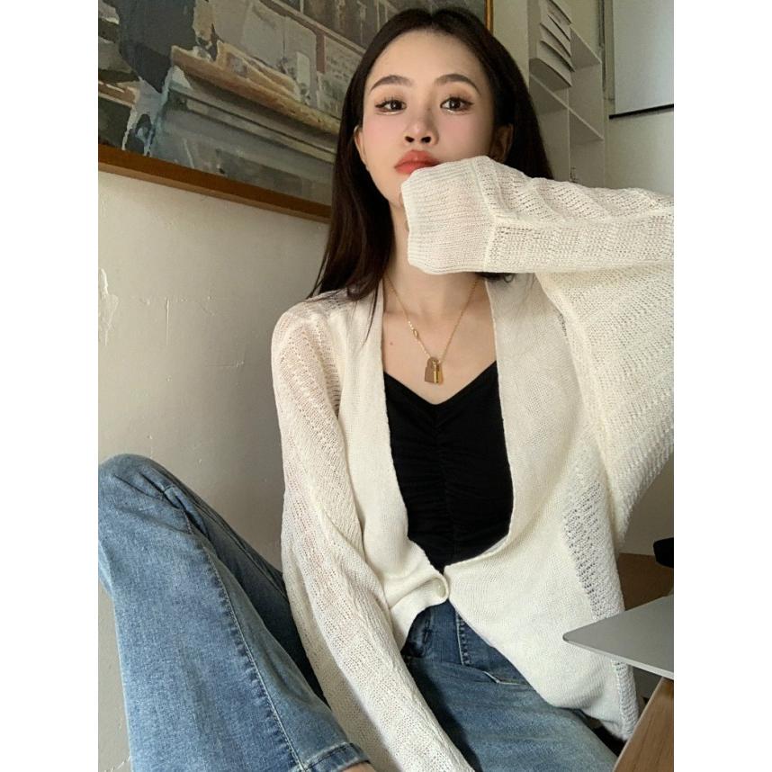 カーディガン レディース 薄手 ドルマン サマーカーディガン ドルマンカーディガン シアー袖 大きいサイズ 3L 4L 5L 春 夏 夏用 羽織り 長袖 : パーティードレス通販Leap ...