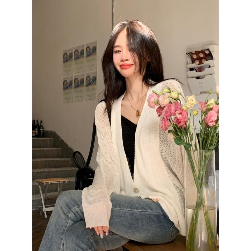 カーディガン レディース 薄手 ドルマン サマーカーディガン ドルマンカーディガン シアー袖 大きいサイズ 3L 4L 5L 春 夏 夏用 羽織り 長袖 : パーティードレス通販Leap ...