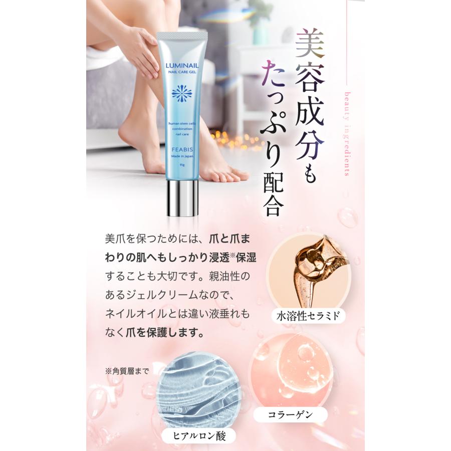 ルミネイル LUMINAIL 人幹細胞配合 ネイルケアジェル 爪 クリーム ケア ネイルリペア 13mg 約1ヵ月分 : NORAHヤフー店 ...