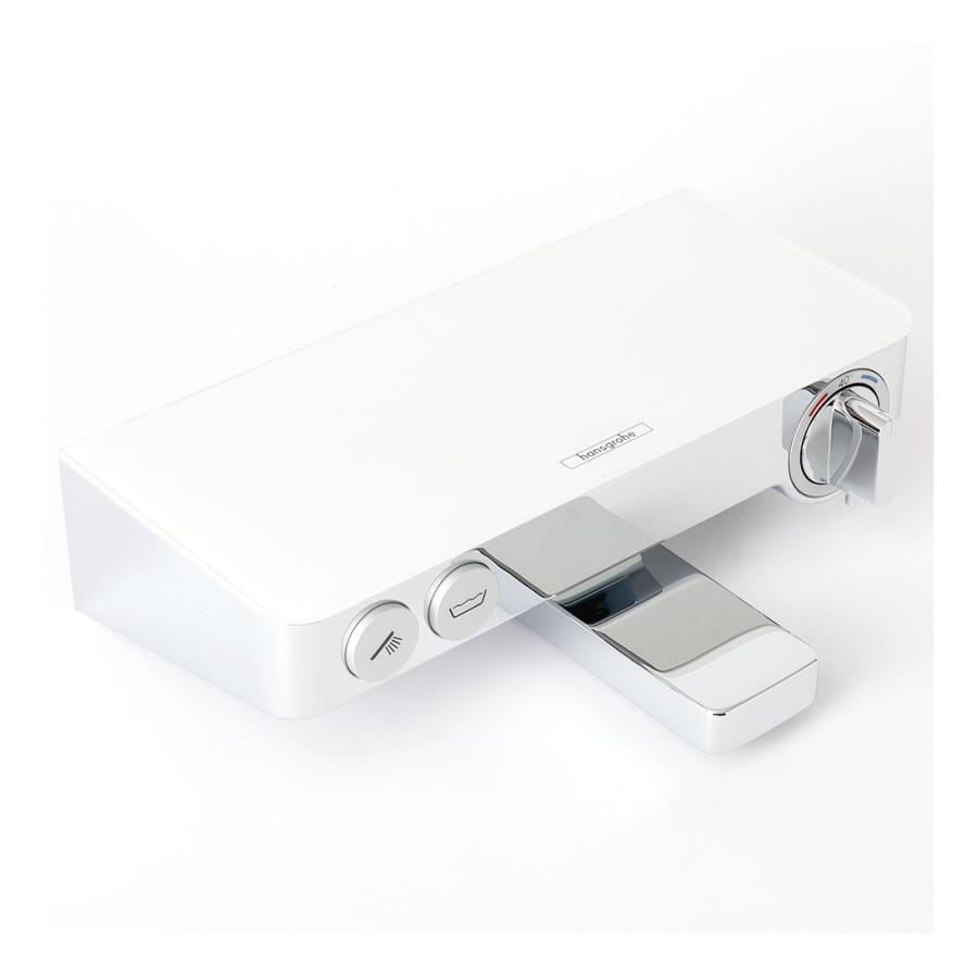 Hansgrohe ハンスグローエ シャワータブレット セレクト 300 サーモスタットバス混合水栓（露出型）[13151400] : リー ...