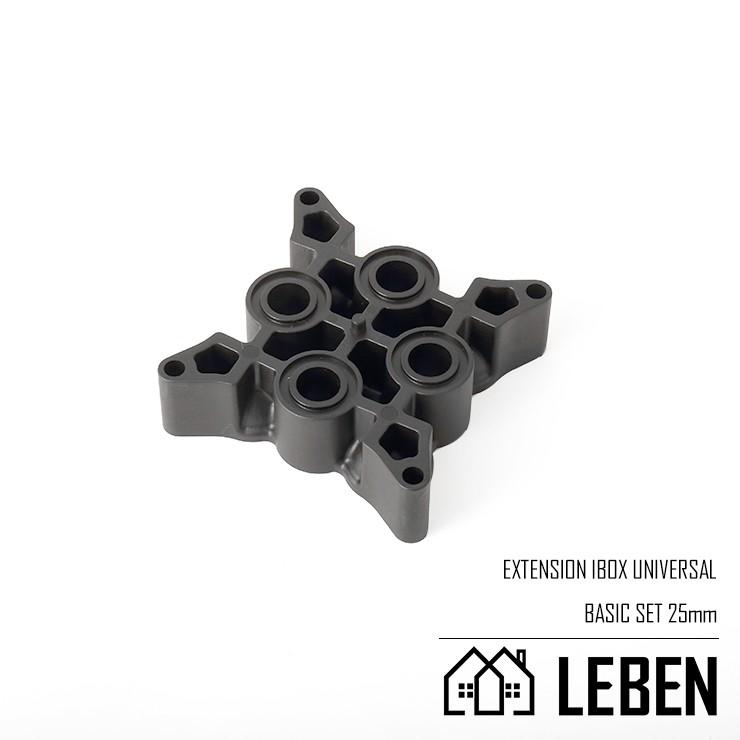 Hansgrohe ハンスグローエ iBox ユニバーサル用埋込部延長台座 25mm [13595000] : リーベン - 通販 ...