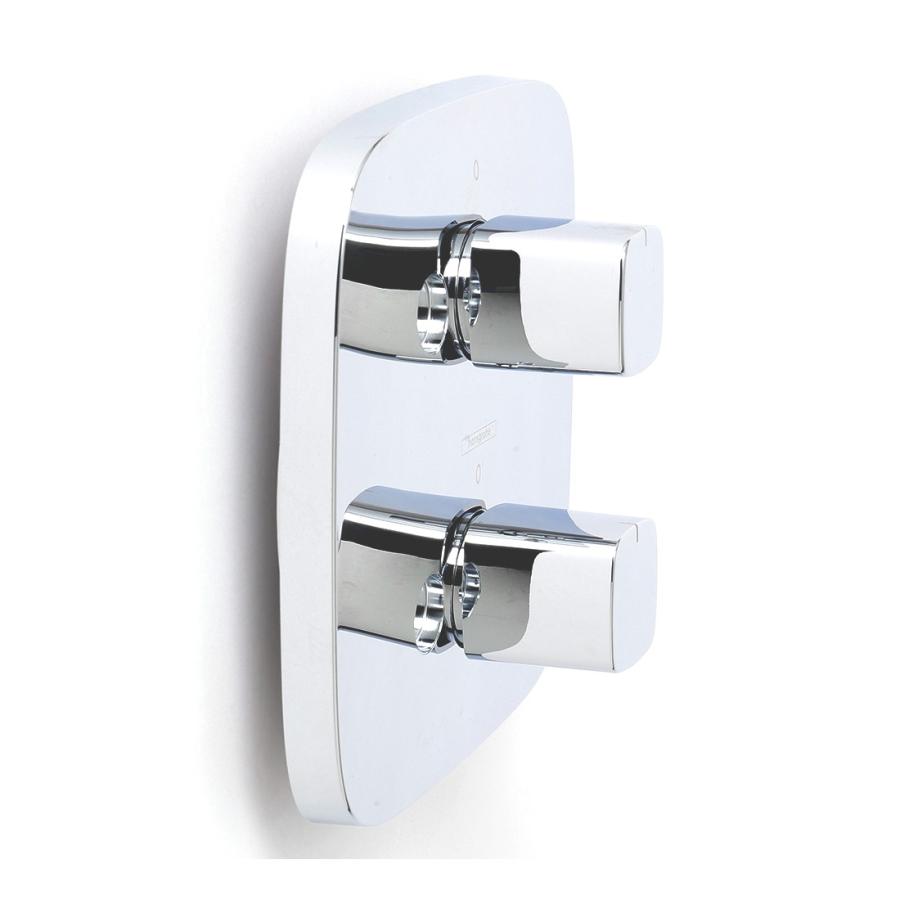 Hansgrohe ハンスグローエ PURAVIDA Ecostat E プラビダ エコスタットE 埋込式 3アウトレット切替バルブ ...