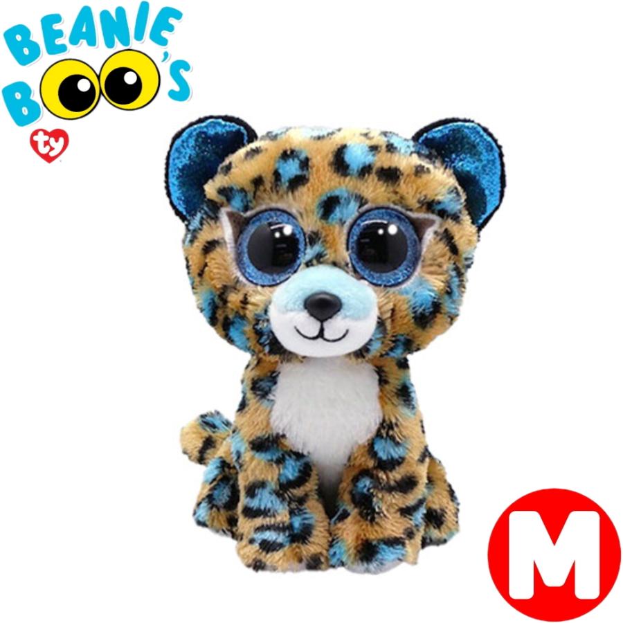 TY ぬいぐるみ ビーニーブーズ ヒョウのコバルト Mサイズ Beanie Boo's 36691 あすつく :ty-36691:LeChien - 通販 - Yahoo!ショッピング