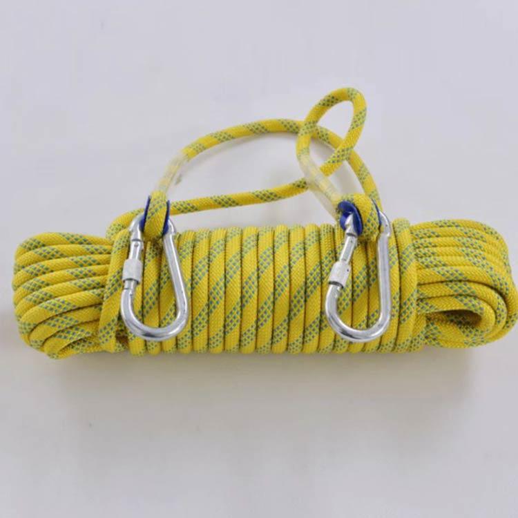 40m 30m 60m ロープ 登山 アウトドア 送料無料 クライミング 消防 10m 50m 70m 10mm 12mm 多目的ロープ カラビナ付き : Leciel - 通販 ...