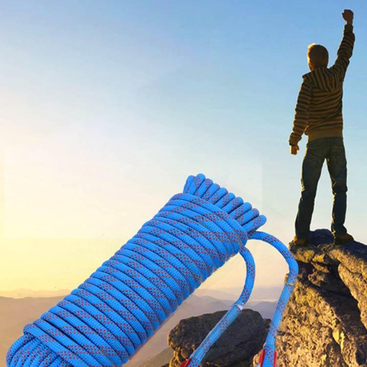 40m 30m 60m ロープ 登山 アウトドア 送料無料 クライミング 消防 10m 50m 70m 10mm 12mm 多目的ロープ カラビナ付き : tomin696248 ...