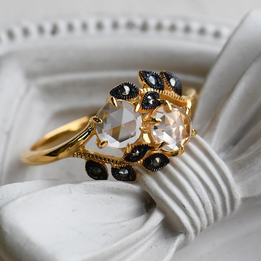 碌山 FATRAS トワエモアリング Toi et Moi Ring 802R0070-GP : 10003270 : ルコリエYahoo!店 ...