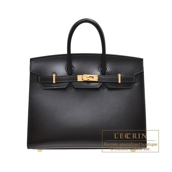 Birkin エルメス バーキンセリエ25 ブラック ボックスカーフ ゴールド金具 : エルメス専門店 西麻布レクラン - 通販 - Yahoo!ショッピング