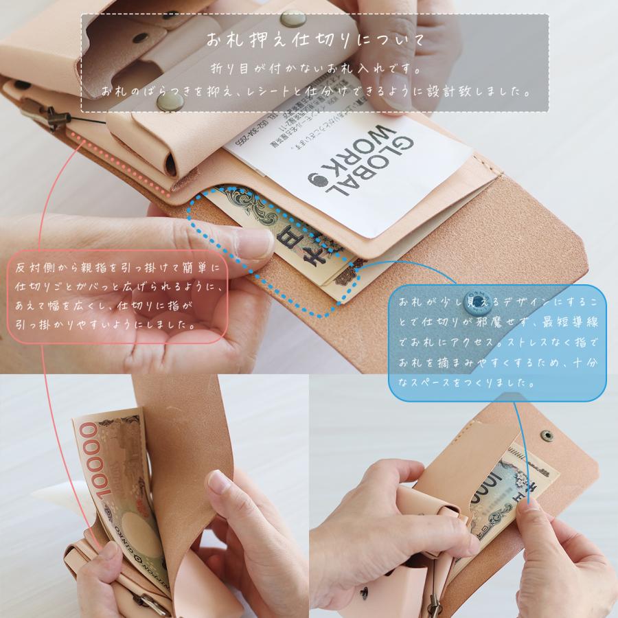 財布として使えるキーケース スマートキー対応 LF-027 ヌメ革ALL スマートキーが入る財布 軽いキーケース : 革製品通販Le-freem - 通販 - Yahoo!ショッピング