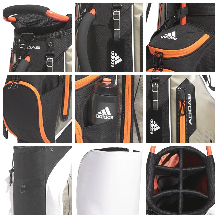 アディダス 2022 軽量ダイナミックスリーバー U2634 キャディバッグ :030101072200171:ゴルフショップジョプロ - 通販 - Yahoo!ショッピング