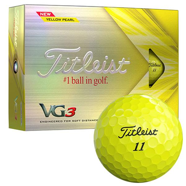 タイトリスト 2022 VG3 ボール (イエローパール) 1ダース : 060116022200517 : ゴルフショップジョプロ - 通販 - Yahoo!ショッピング