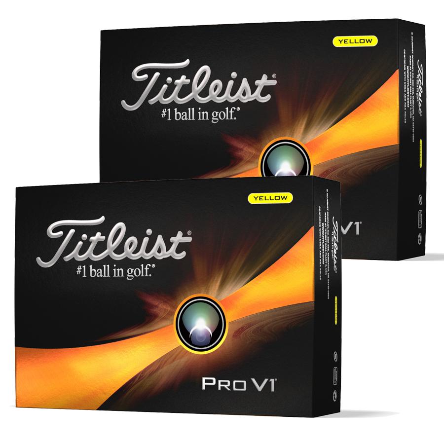 Pro V1 2DZまとめ買い タイトリスト 2023 プロV1 ボール (イエロー) [2ダース] : ゴルフショップジョプロ - 通販 - Yahoo!ショッピング