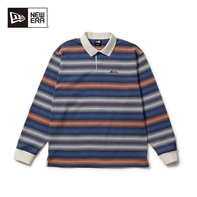 NEW ERA（ニューエラ） ゴルフ メンズ LS RUGBY SHIRT MULTI 14669855 秋 冬 ゴルフウェア : ゴルフシ ...