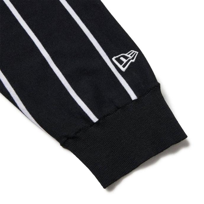 NEW ERA（ニューエラ） ゴルフ メンズ LS KNIT POLO SHIRT BLK 14669865 秋 冬 ゴルフウェア : ゴル ...