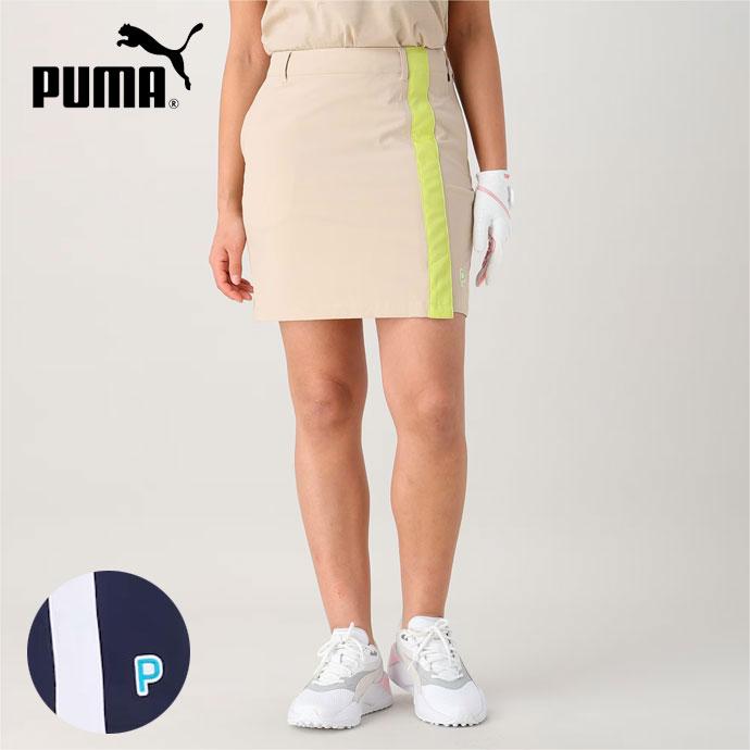PUMA ゴルフ レディース/女性用 プーマ 4WAYストレッチTAPEラインタイトスカート 627722 : ゴルフショップジョプロ - 通販 - Yahoo!ショッピング