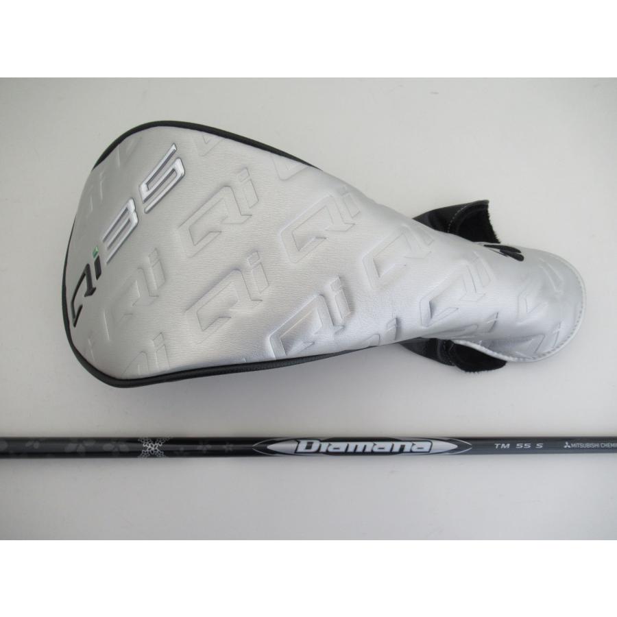 TaylorMade 中古 右用 テーラーメイド Qi35 LS キューアイ35 エルエス ドライバー Diamana SILVER ディアマナ シルバー TM55 9度 フレックスS ...