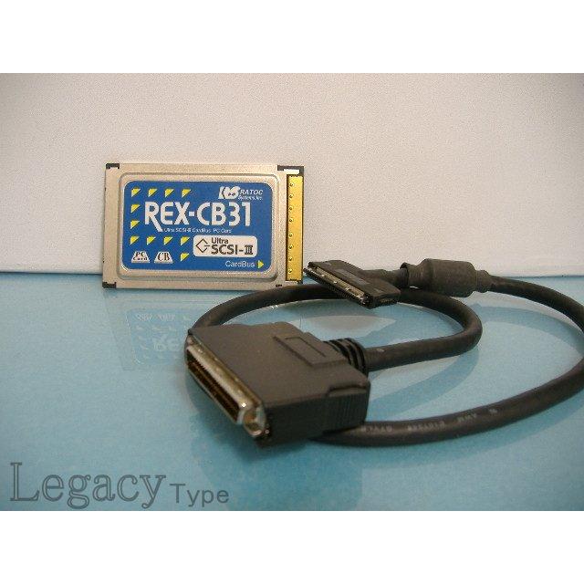 【RatocSystems ラトック Ultra SCSI-3 インタフェースカード REX-CB31 D-subハーフ 50pinオス ...