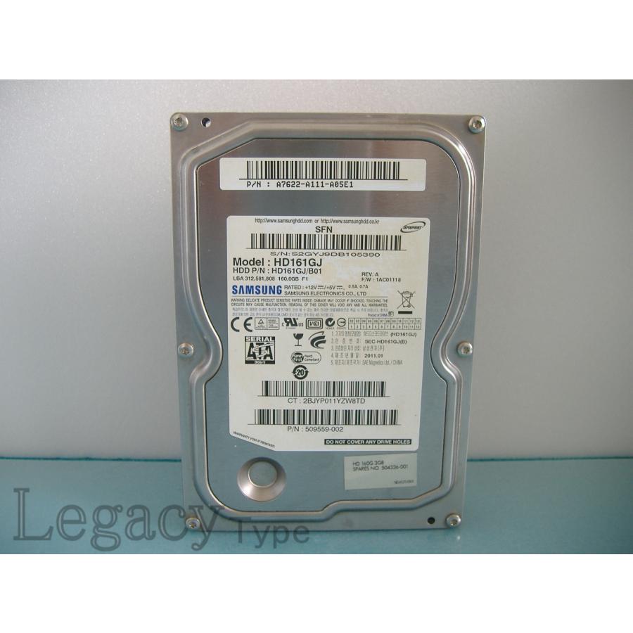 SAMSUNG（サムスン） 【Samsung HDドライブ SATA接続 3.5" 160GB HD161GJ 】 : Legacy Type ...