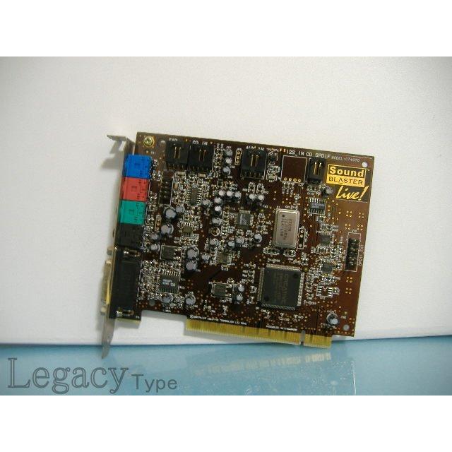 【Creative クリエイティブ Sound Blaster Live! サウンドカード sound card CT4670 ...