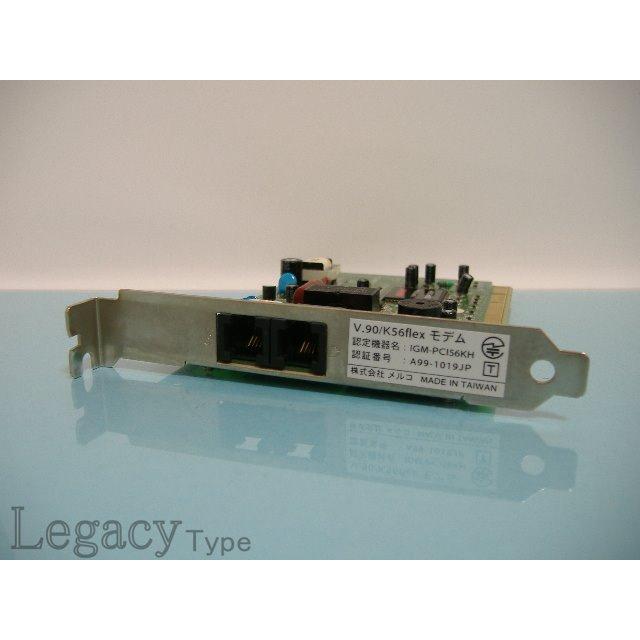 BUFFALO 【BUFFALO PCIバス用 V.90/K56flex対応モデム IGM-PCI56KH 】 : Legacy Type ...