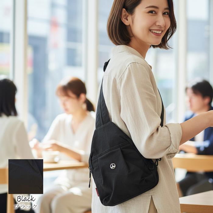 2way ショルダーバッグ リュック レディース 軽量 ナイロン 上品