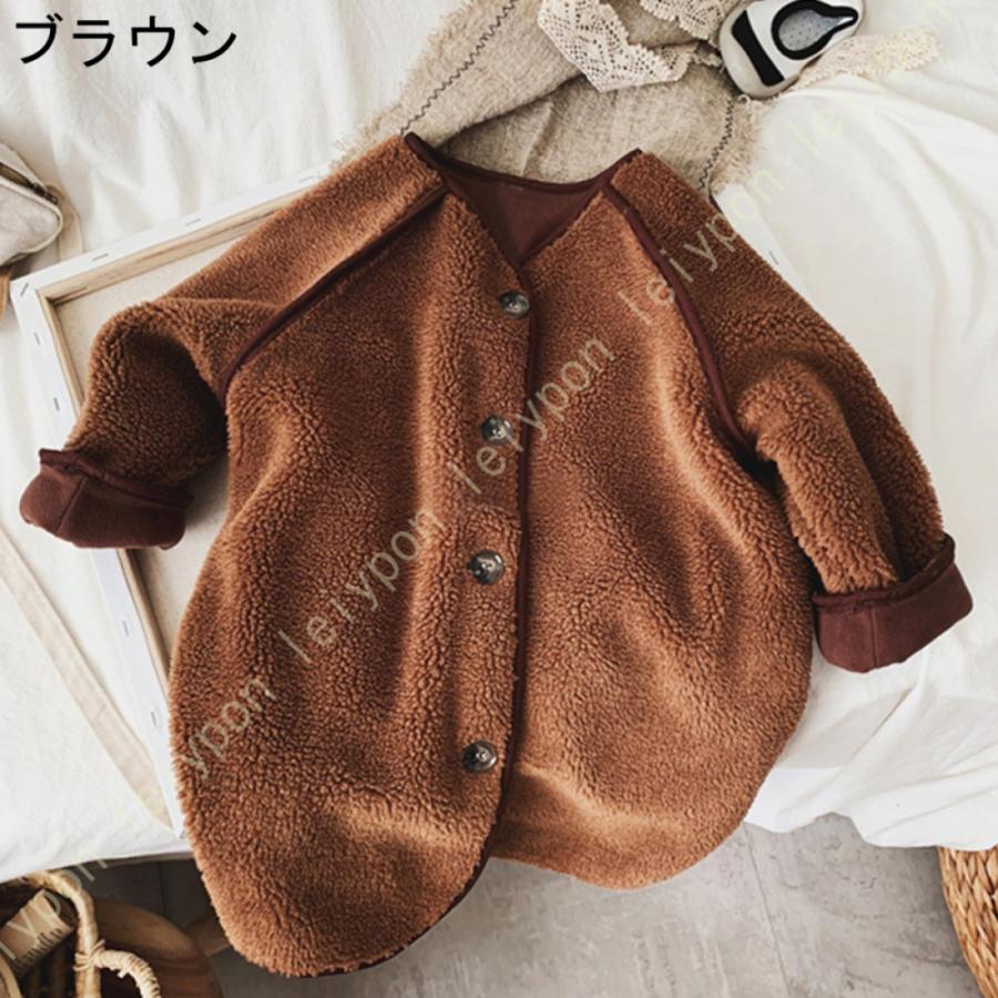 子供服 女の子 秋冬 アウター ゆったり ボアジャケット キッズ キッズコート 可愛い ガールズ ファー 暖かい ボアブルゾン もこもこ 保温 ふわふわ アウター :0ly-ztw ...