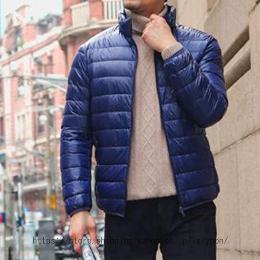 ジャケット メンズ ダウン シンプル デザイン カジュアル 薄手 軽量 冬 アウター コート ショート 短い 大きいサイズ 秋冬 おしゃれ かっこいい 男性 :3qX-wtl-1GP3L7 ...