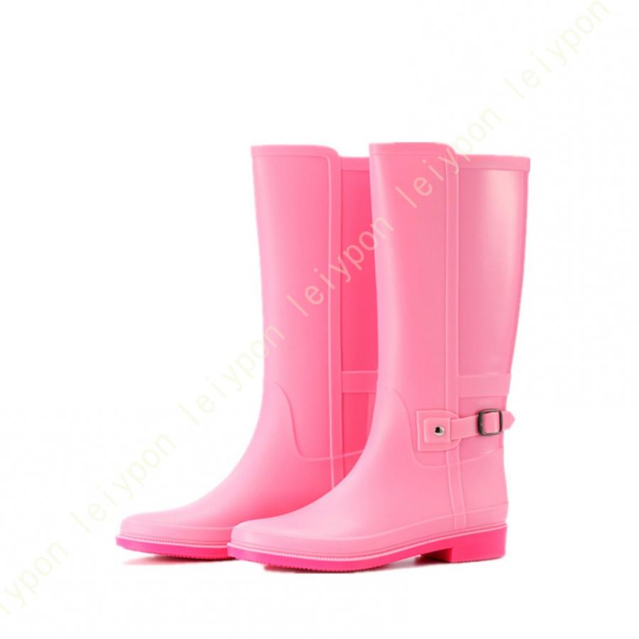 レディース レイン シューズ ロング 雨靴 ガーデニング 雨 雪 アウトドア 清潔 レインブーツ ロングブーツ レディース 長靴 軽量 防水 レインシューズ PVC :3zW-bhn ...