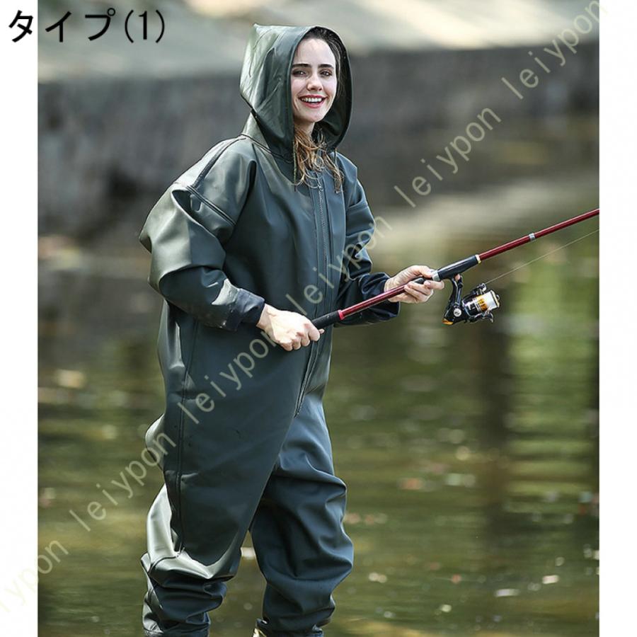 フィッシングウェーダー 釣り用スーツ ラジアルソール 全身防水 裏メッシュ PVC 胴長 釣り 水仕事 除雪 雪かき 潮干狩り 掃除 農作業 漁業 ドレス 寒さ 酸 : leiypon ...