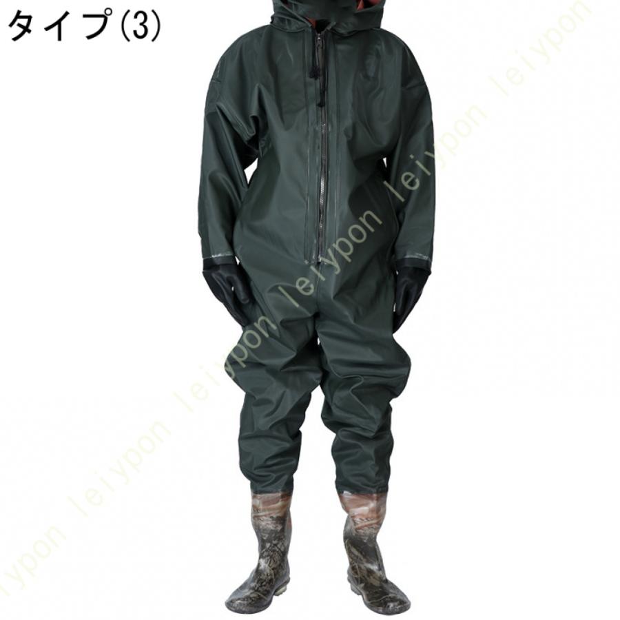 ウェーダー 胴長 ストッキングウェーダー 胴長靴 全身 釣り 長靴 PVCウェーダー 防水つなぎ 防水ずぼん 釣りスーツ フード付き ラジアルソール 清掃 作業靴 : 3zw-bhn ...