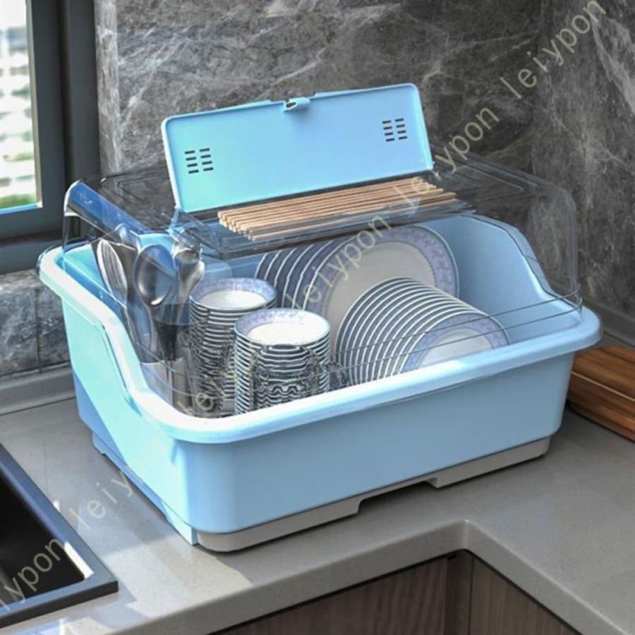 哺乳瓶ケース 水切りセット省スペー ス フード付 キッチン用品 蓋付き 防塵 食器を置く 水切りラック 水切りバスケット 水切りトレー 水切りカゴ ラック :4mX-c6p-DQJNVMMM ...